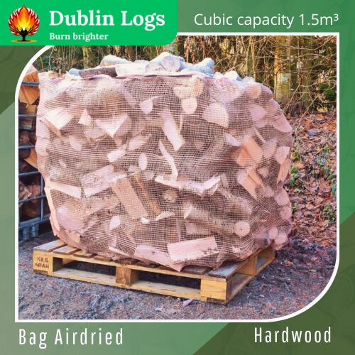 1.5 cubic meters - Hardwood airdried - Dublin Logs Ltd