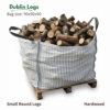 Small Round Logs 25cm for Small Stoves - Dublin Logs Ltd